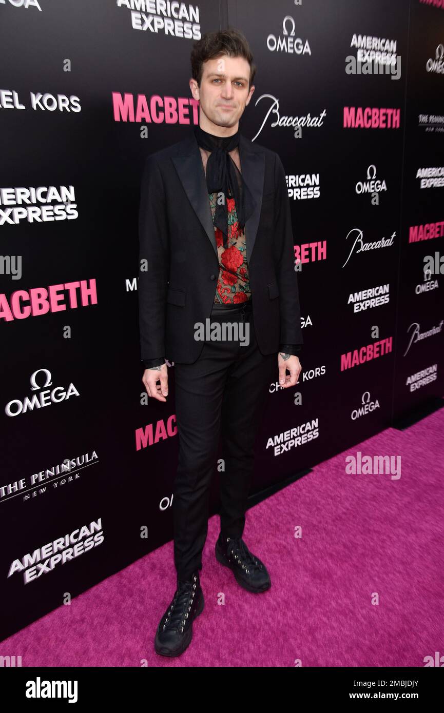 Sam Pinkleton attends the "Macbeth" Broadway opening night at the ...