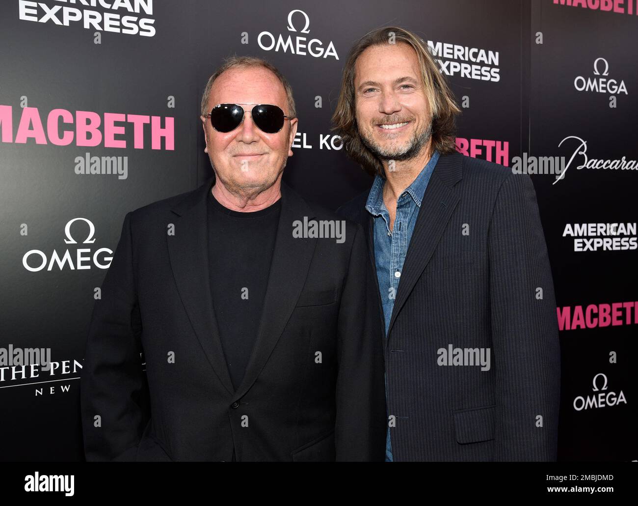 Designer Michael Kors, left, and boyfriend Lance LePere attend the ...