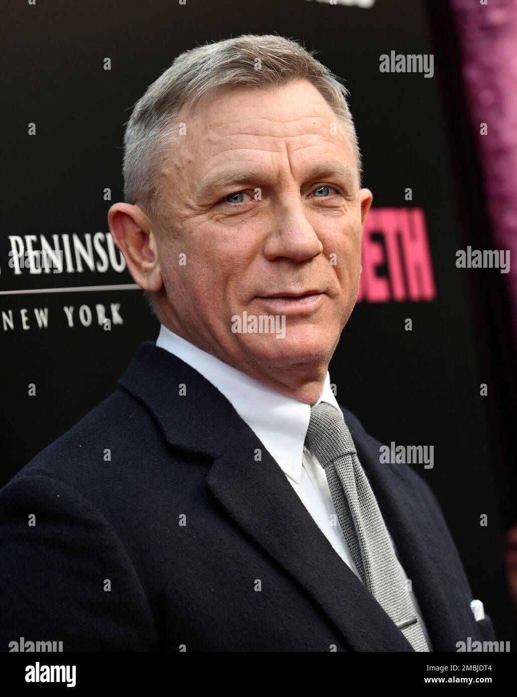 Actor Daniel Craig attends the "Macbeth" Broadway opening night at the ...