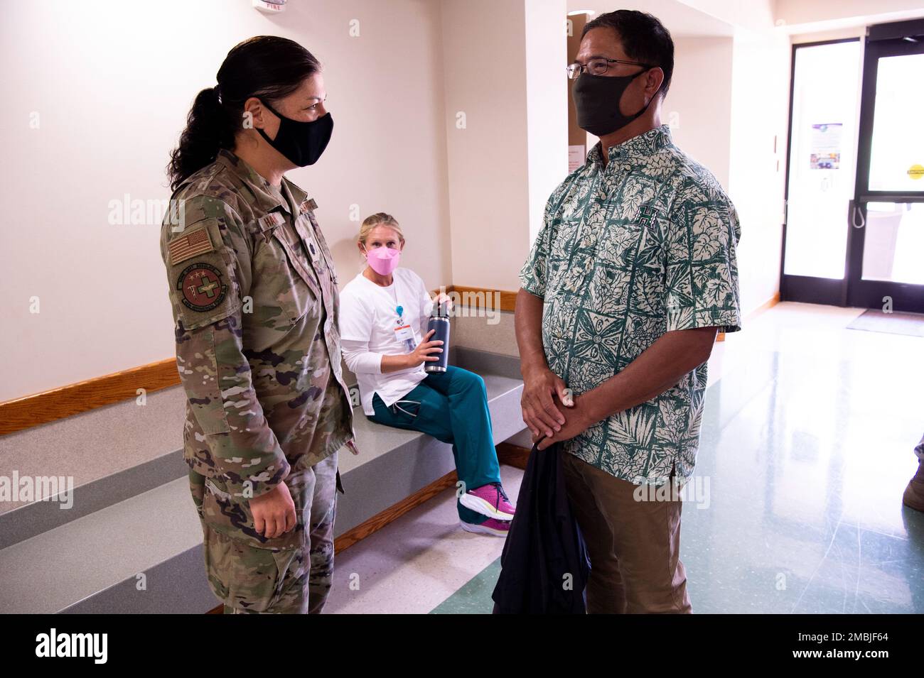 Lt. Col. Lisa Halk, 403rd Aeromedical Staging Squadron, Air Force ...