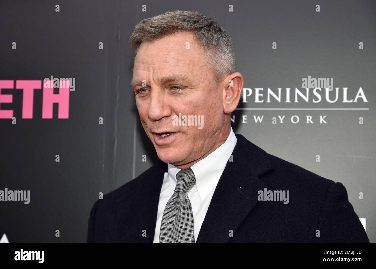 Actor Daniel Craig attends the "Macbeth" Broadway opening night at the ...