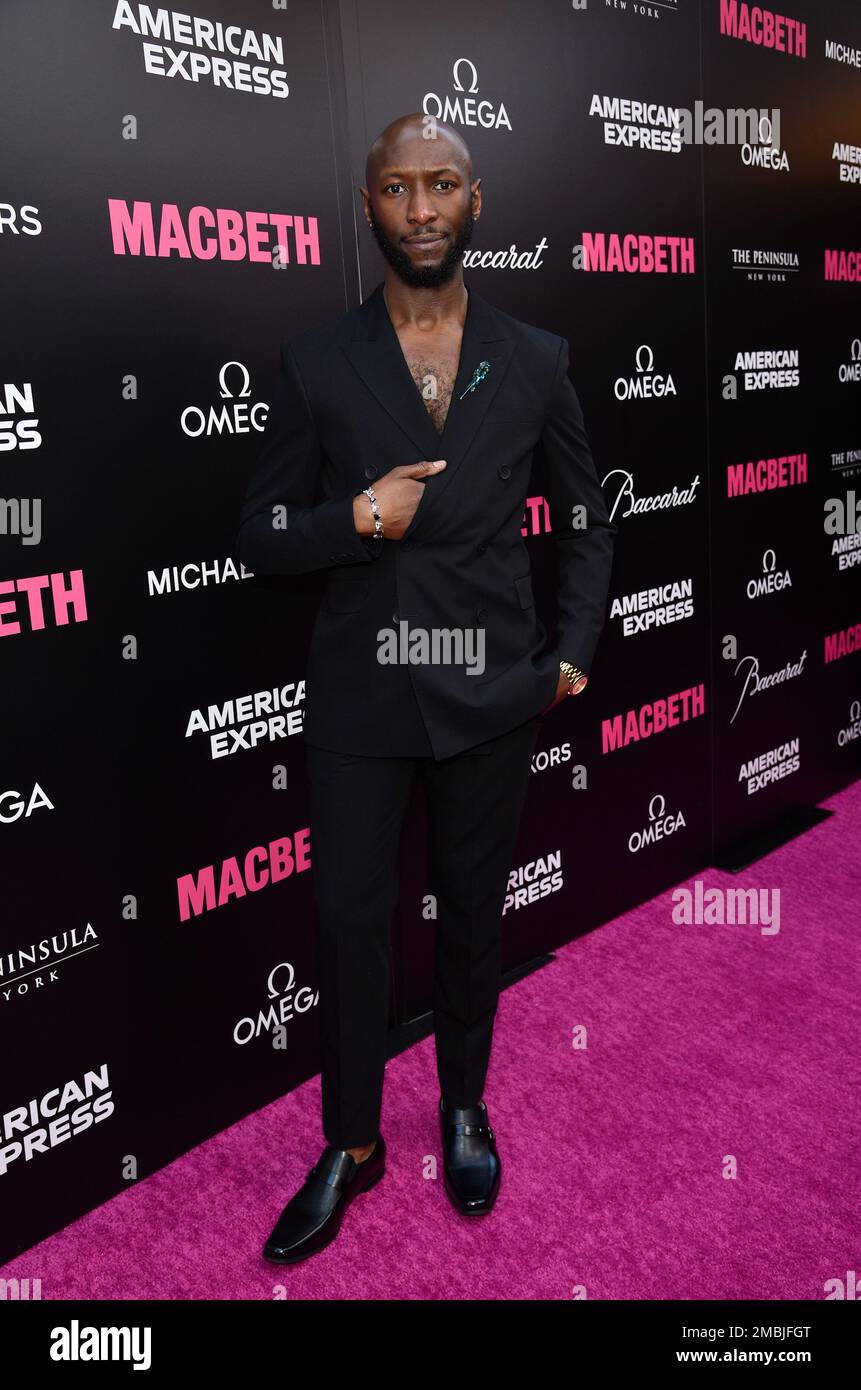 Actor Phillip James Brannon attends the "Macbeth" Broadway opening ...