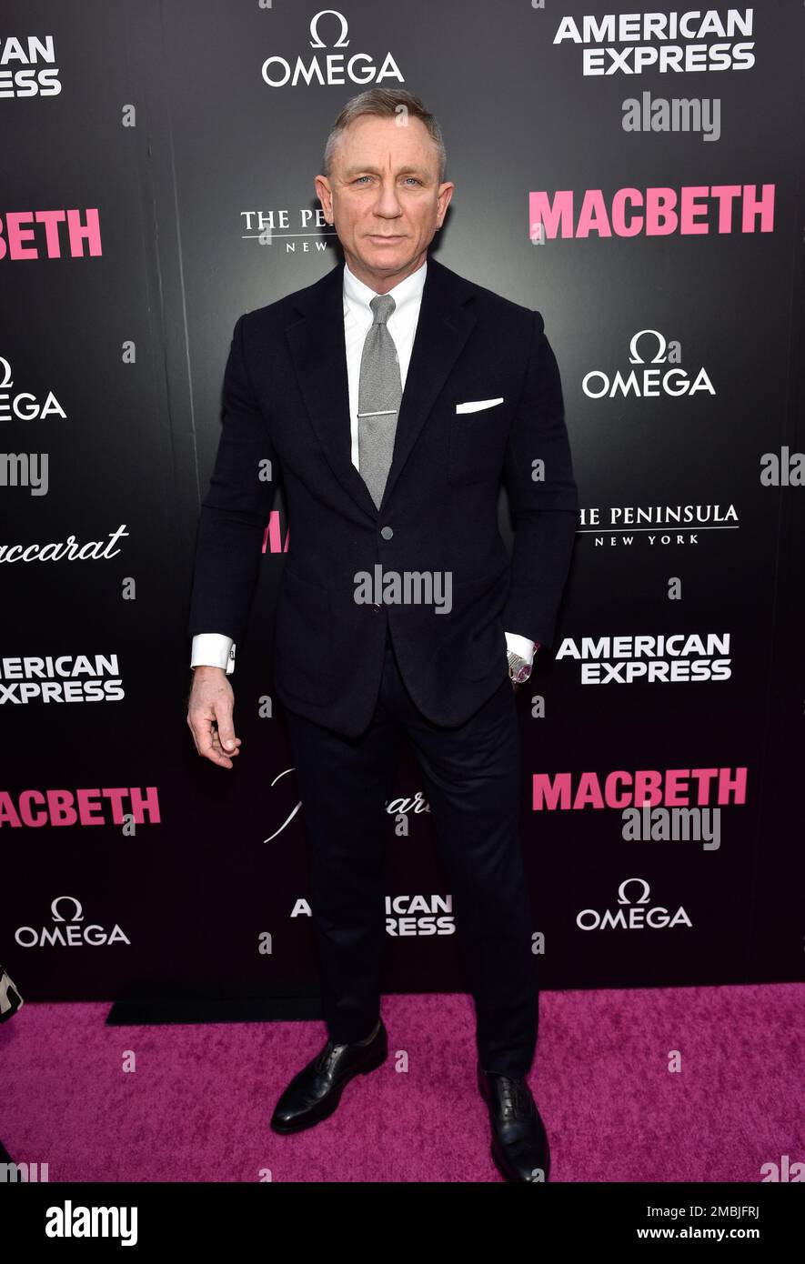 Actor Daniel Craig attends the "Macbeth" Broadway opening night at the ...