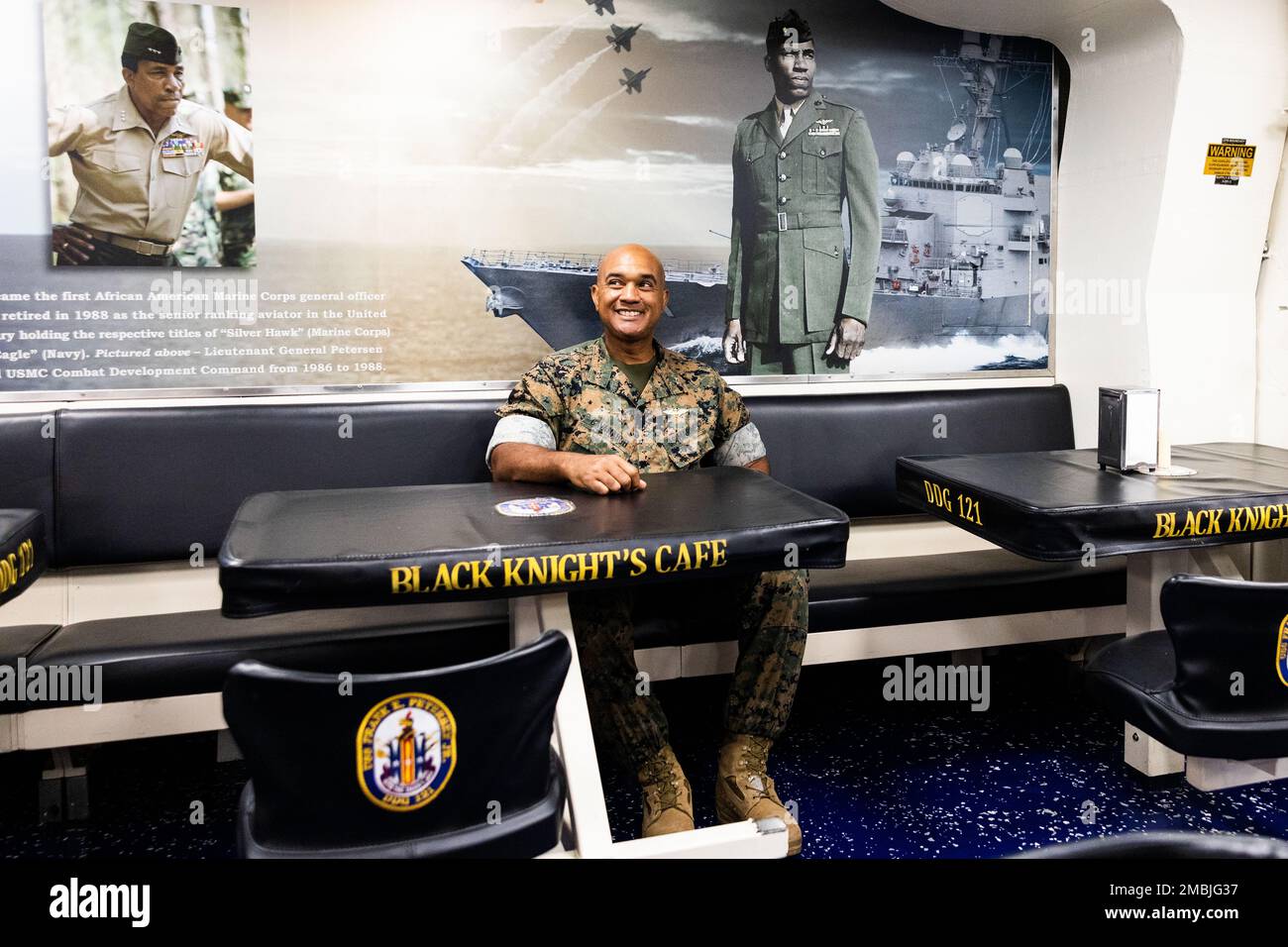 U.S. Marine Corps Maj. Gen. Brian Cavanaugh, commanding general, 1st ...