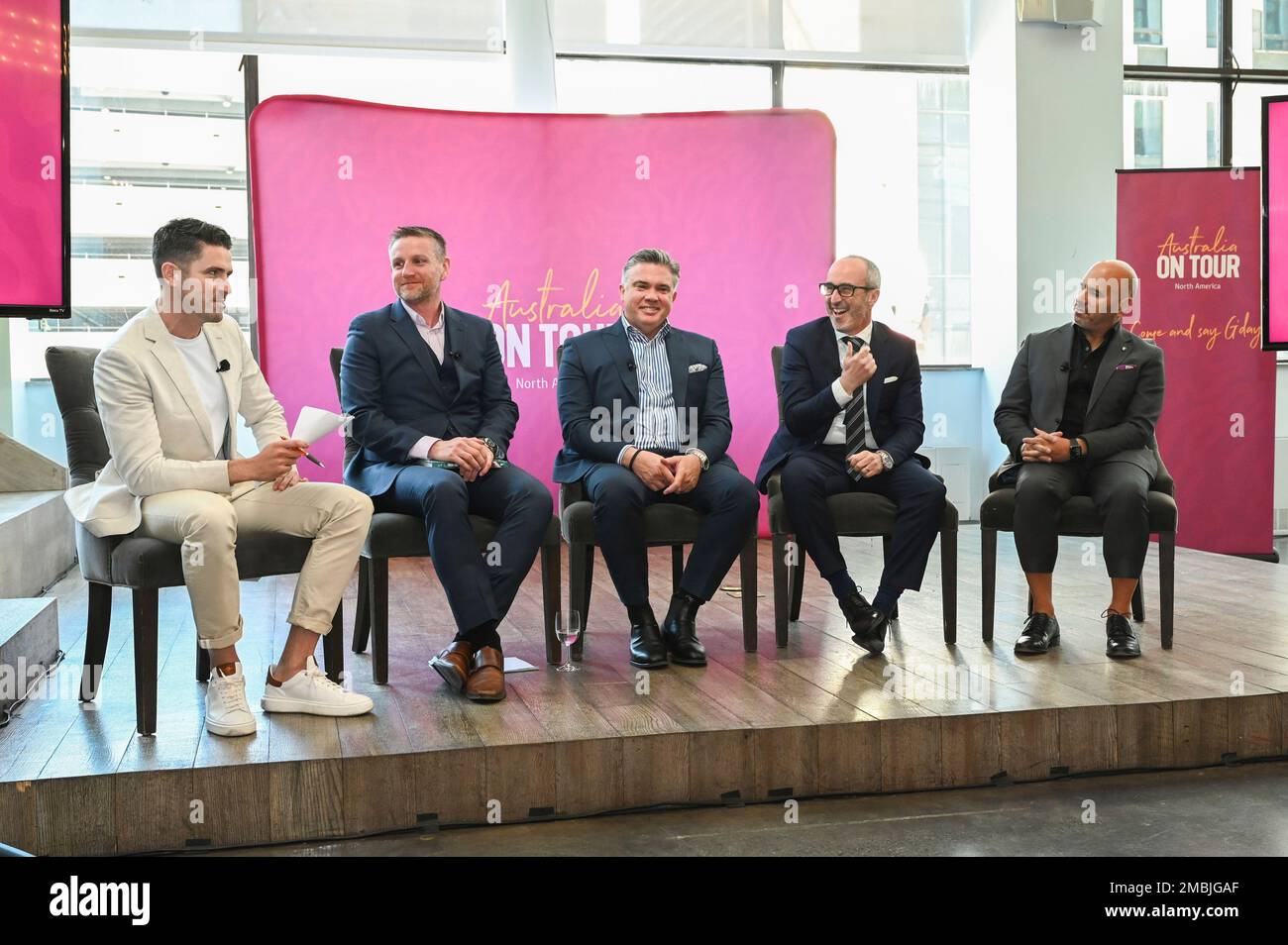 IMAGE DISTRIBUTED FOR TOURISM AUSTRALIA - Moderator Scott Tweedie ...