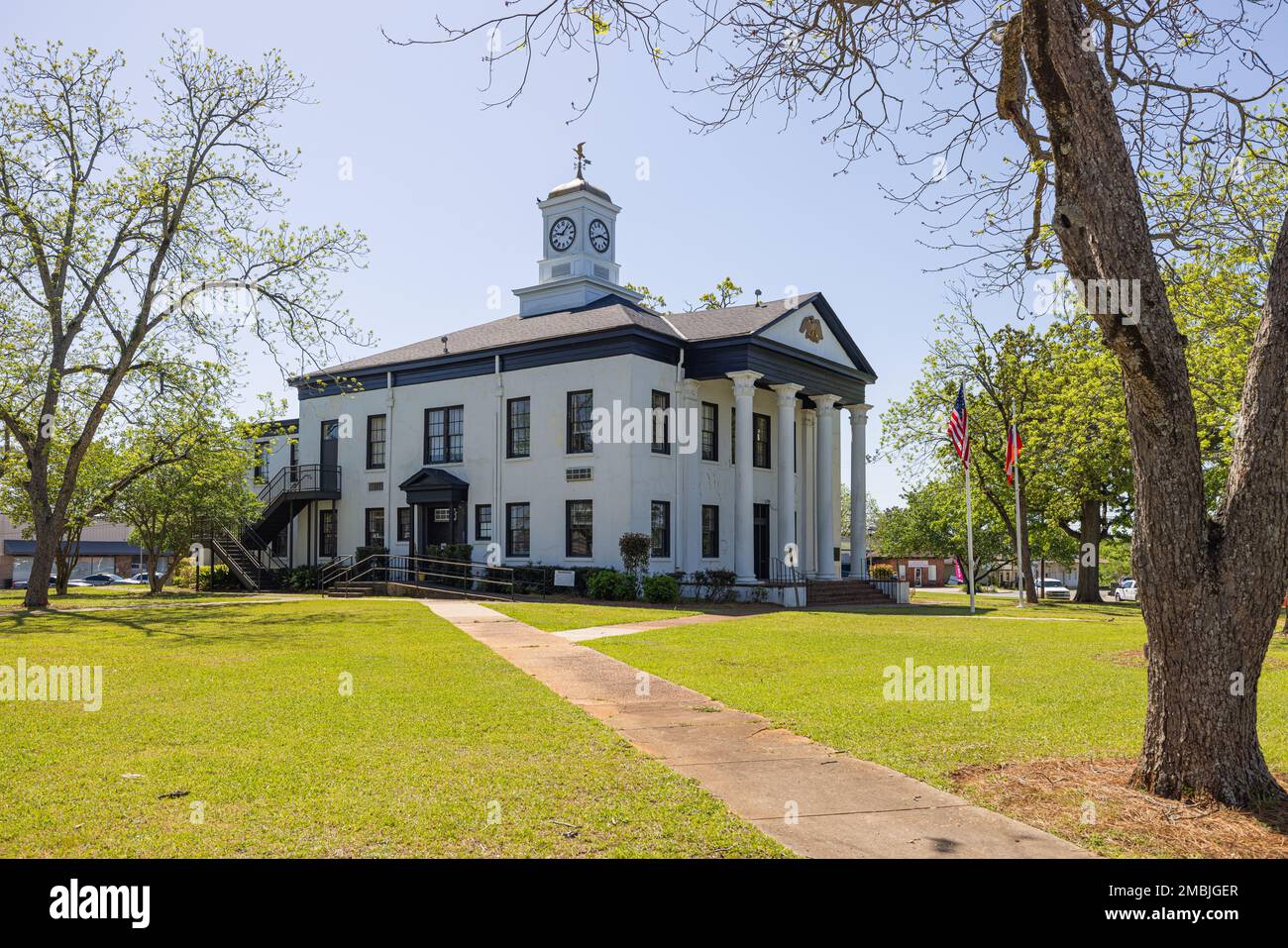Buena Vista, Georgia, USA - April 19, 2022: The Marion County ...