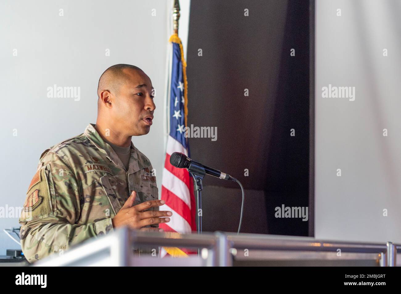 U.S. Air Force Col. Melvin E. Maxwell Jr., 60th Mission Support Group ...