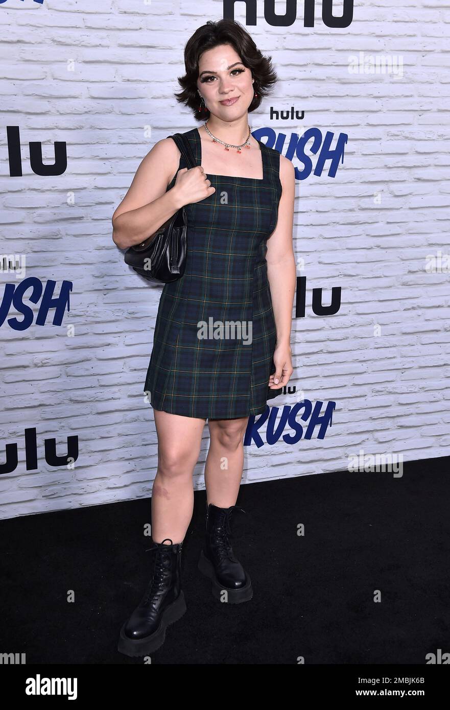 Ana Garcia arrives at the Los Angeles premiere of "Crush," Wednesday ...