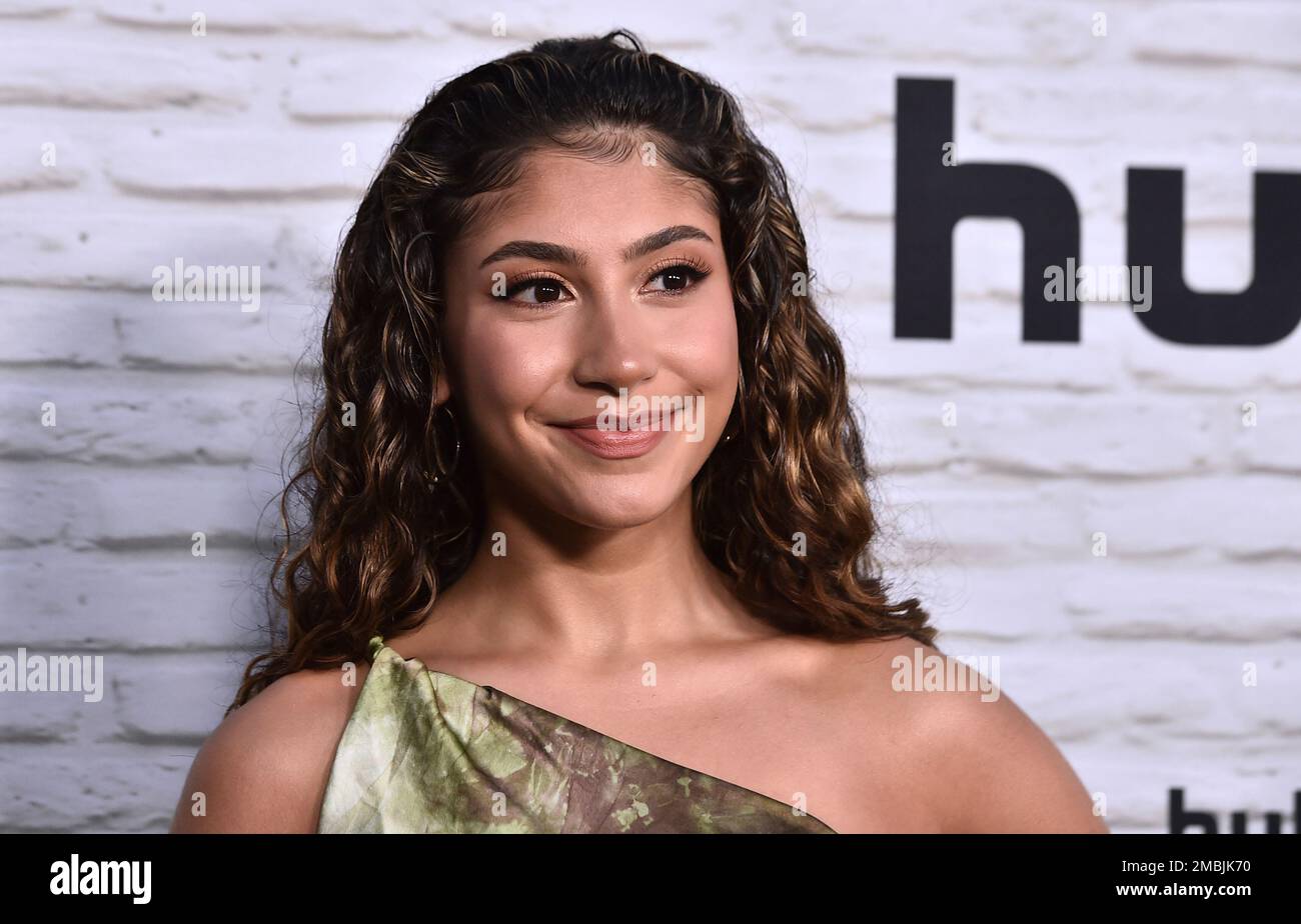 Isabella Ferreira arrives at the Los Angeles premiere of "Crush ...