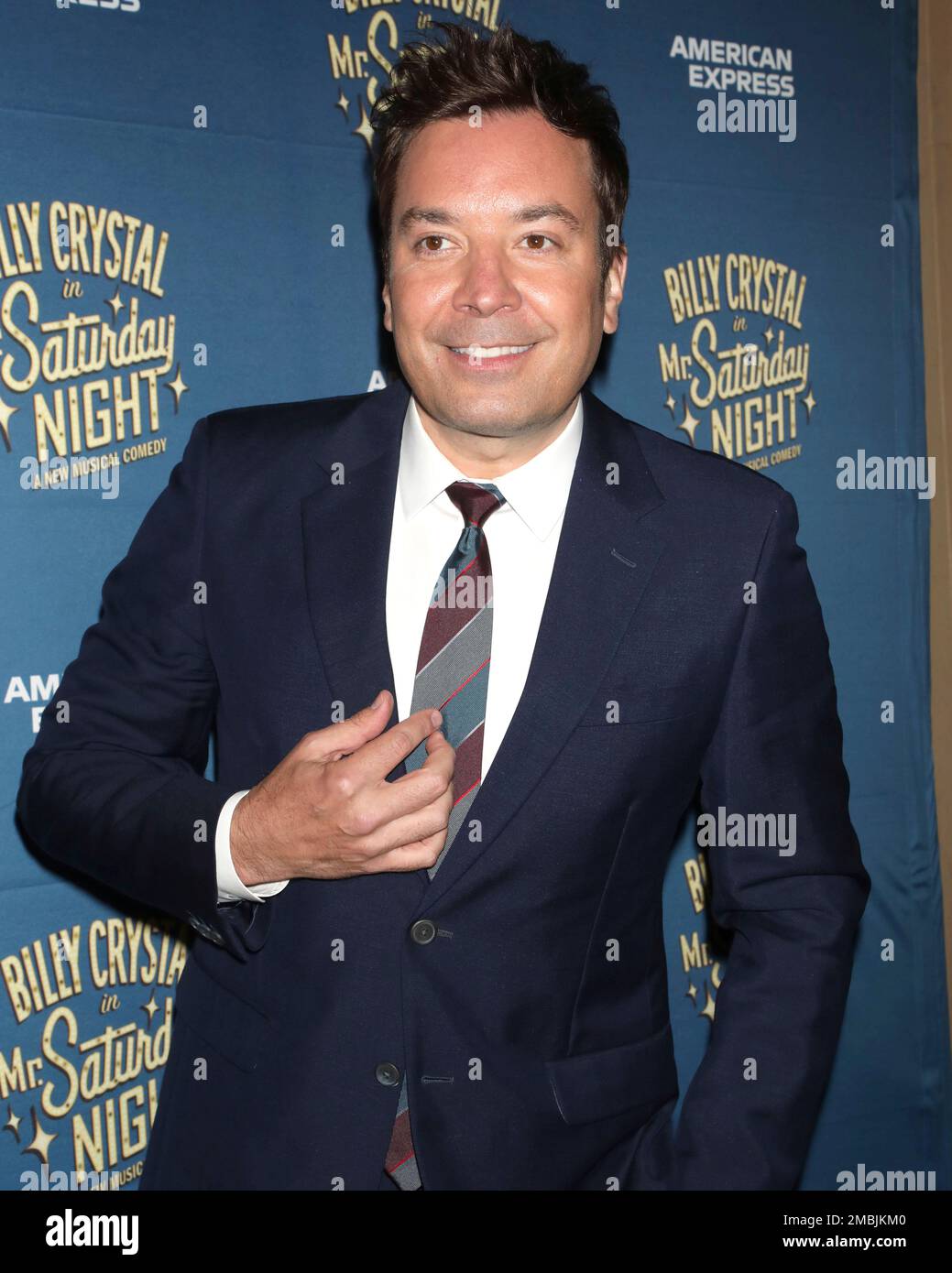 Jimmy Fallon attends the "Mr. Saturday Night" Broadway opening at the ...