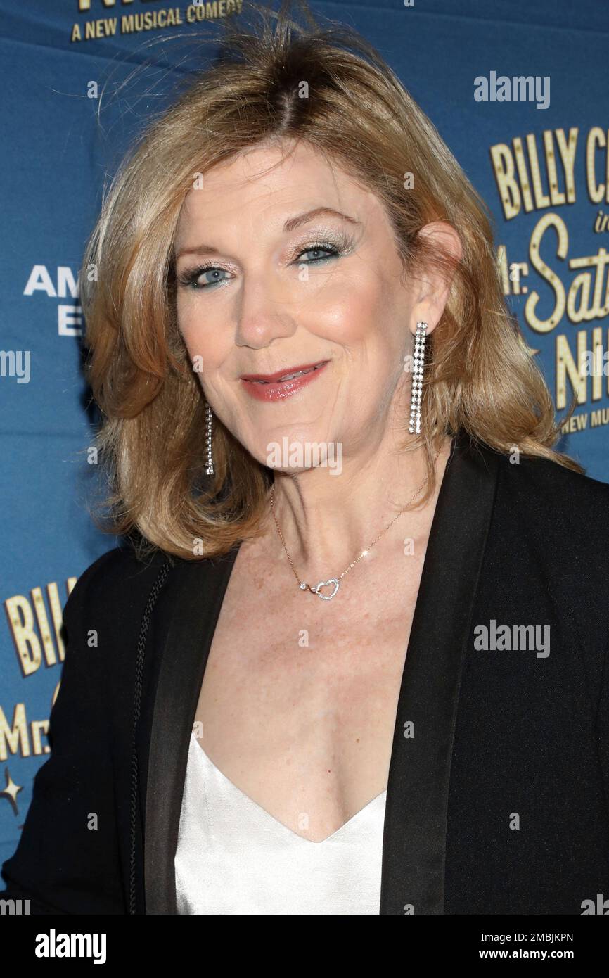 Victoria Clark attends the "Mr. Saturday Night" Broadway opening at the ...