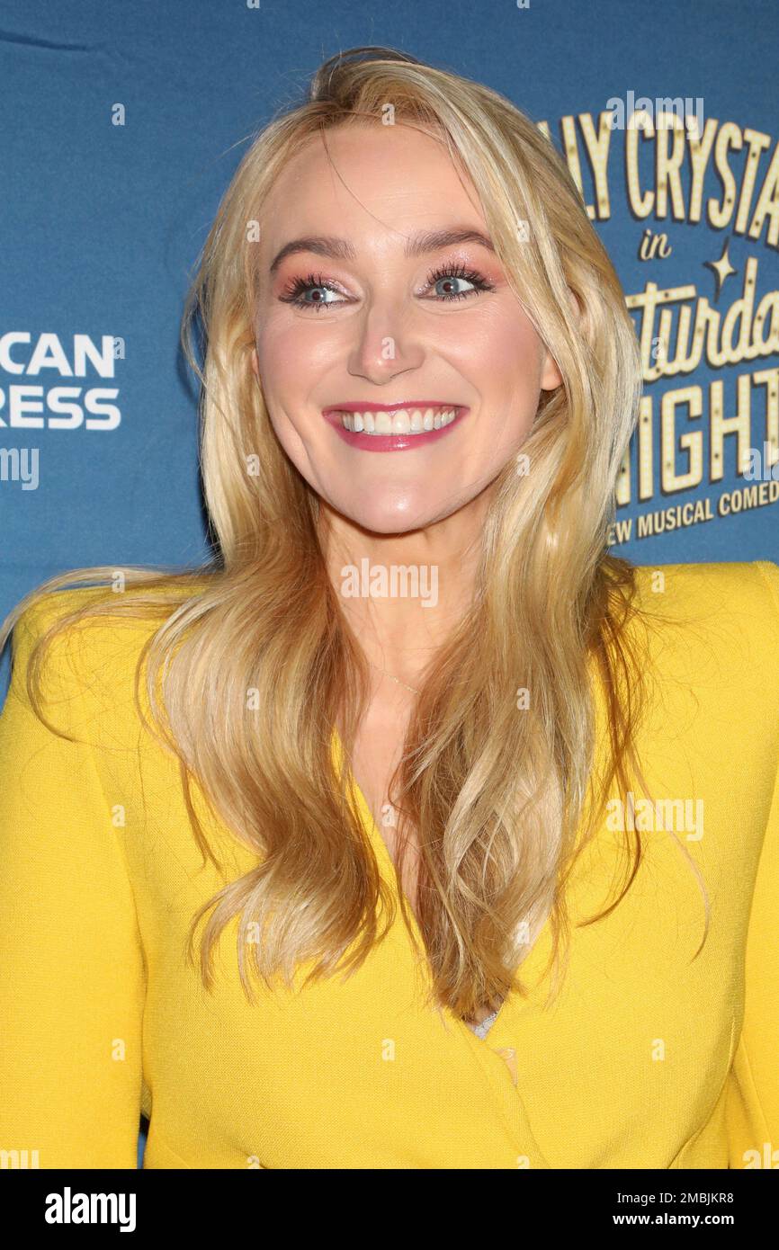 Betsy Wolfe attends the "Mr. Saturday Night" Broadway opening at the ...