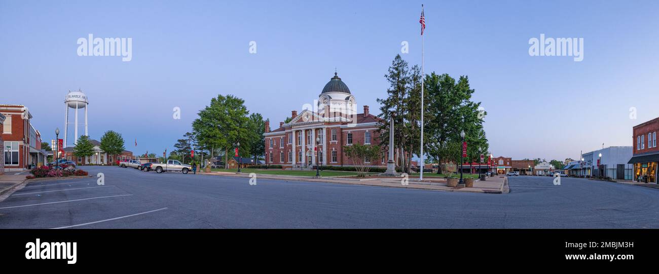 Blakely, Georgia, USA - April 19, 2022: The Early County Courthouse ...