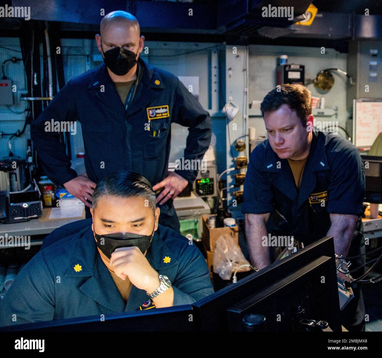 220616-N-BR419-1031 PHILIPPINE SEA (June 16, 2022) Lt. Cmdr. Dennis ...