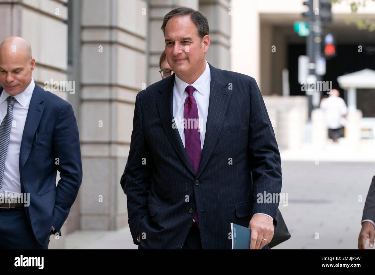 Attorney Michael Sussmann who was charged with lying to the FBI during ...