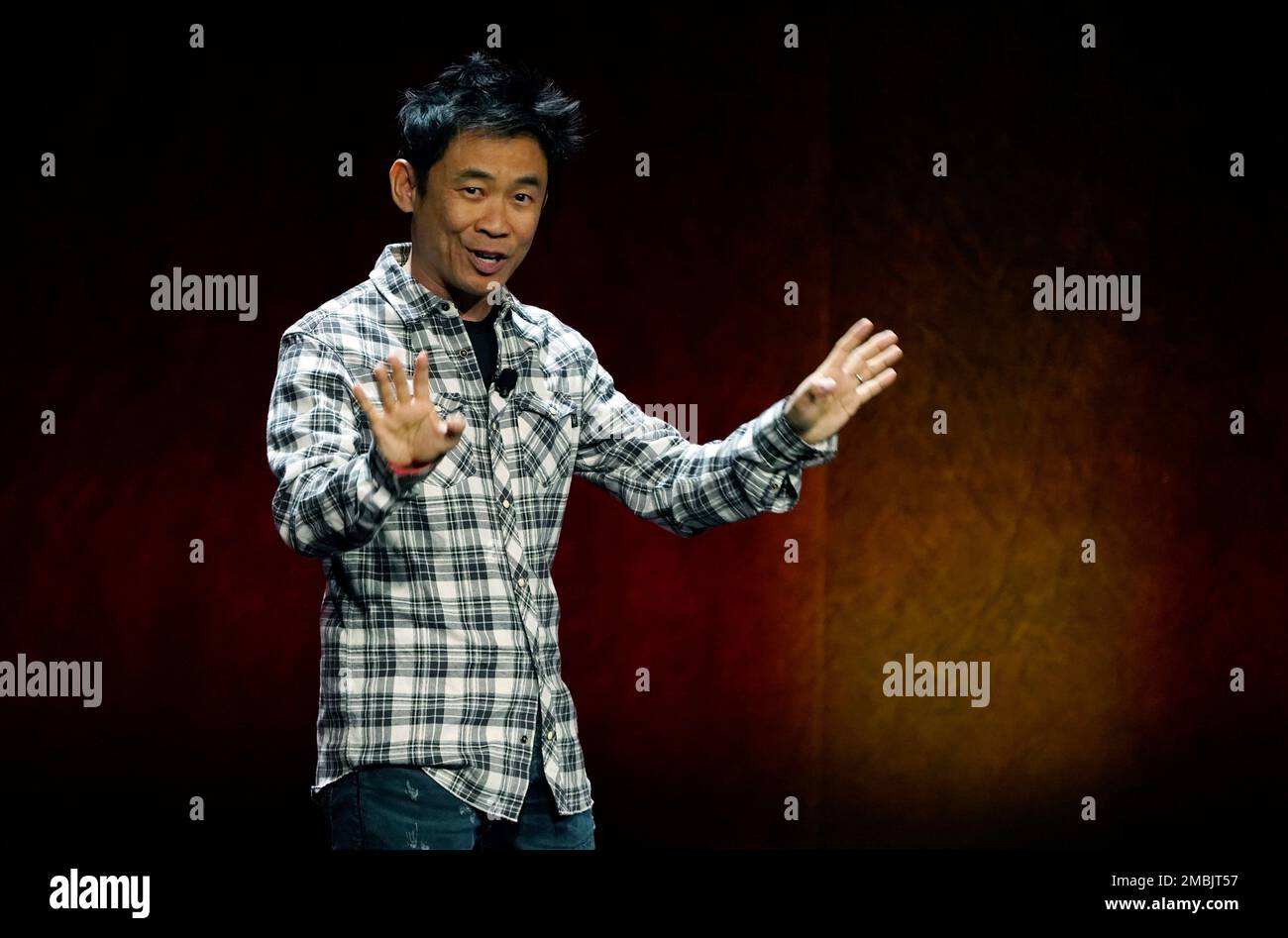 James Wan, director/producer of the upcoming film "Aquaman and the Lost ...