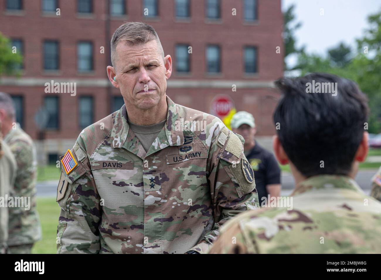 U.S. Army Maj. Gen. Miles Davis, commander of the 63rd Readiness ...