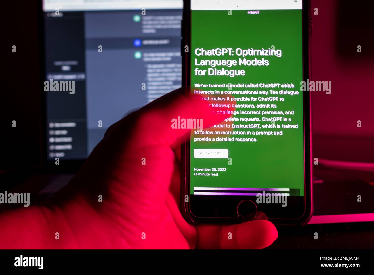 Chatgpt home page hi-res stock photography and images - Alamy