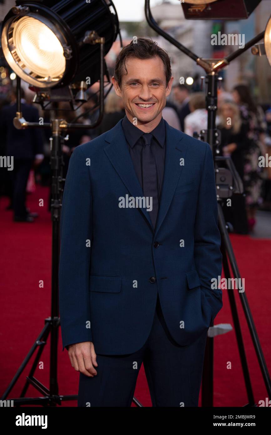 Hugh Dancy pose for photographers upon arrival at the World premiere of ...
