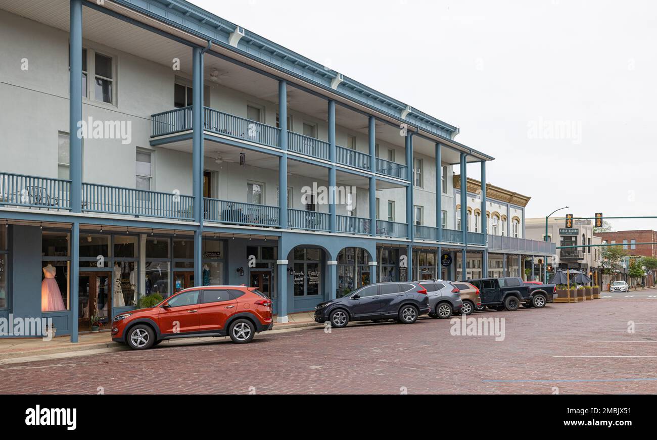 Bainbridge,. Georgia, USA - April 16, 2022: The Historic District on ...