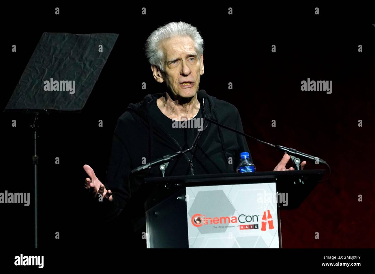 David Cronenberg, writer/director of the upcoming film "Crimes of the ...