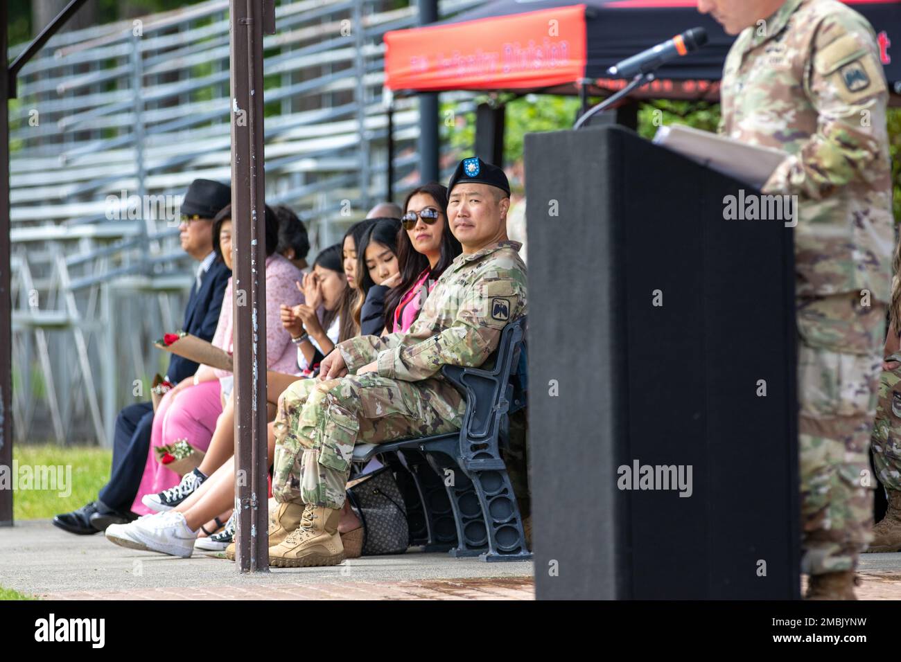 Lt. Col. Simon Kim relinquishes command of the 1-229th Attack Battalion ...