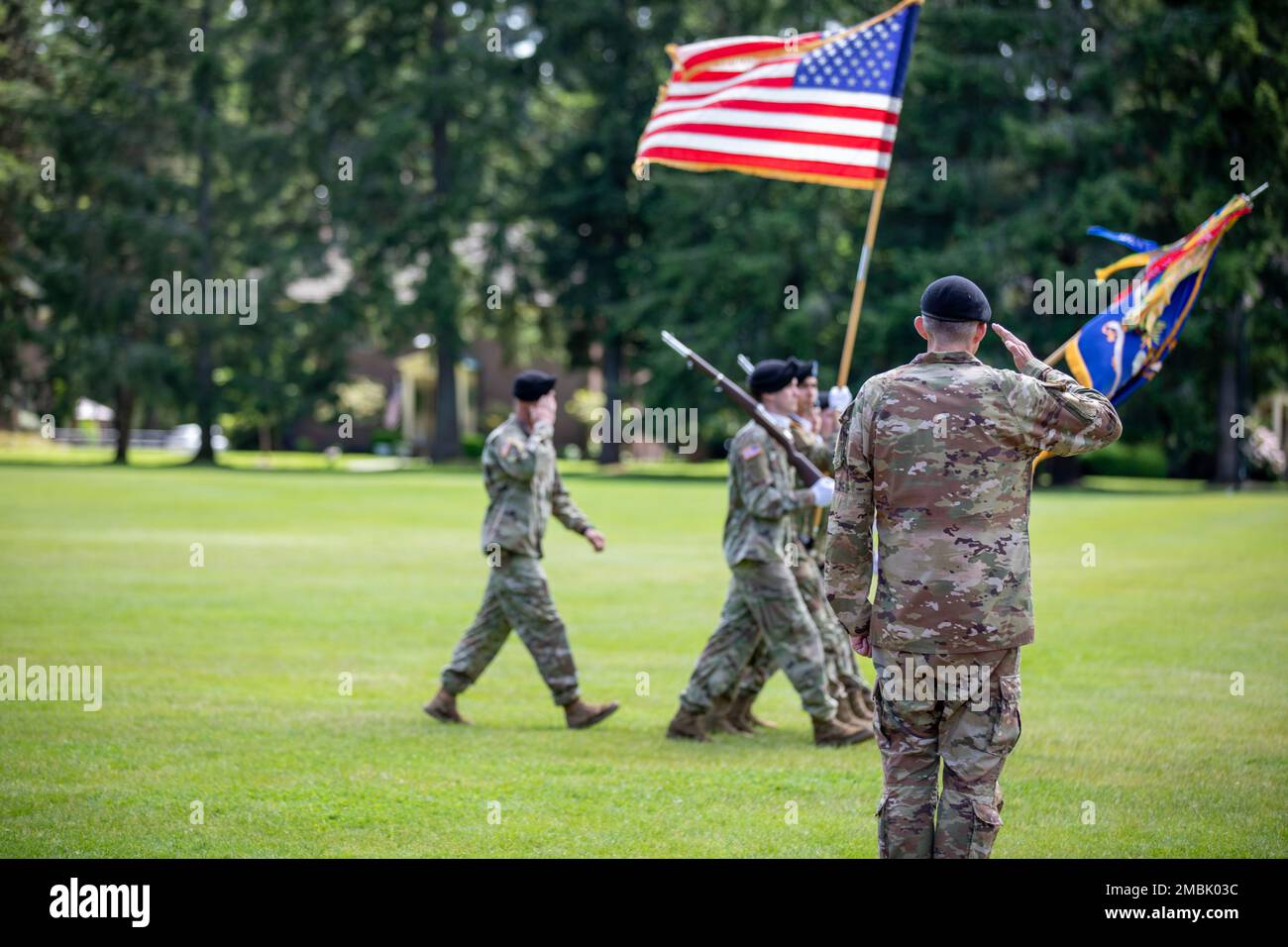 Lt. Col. Simon Kim relinquishes command of the 1-229th Attack Battalion ...