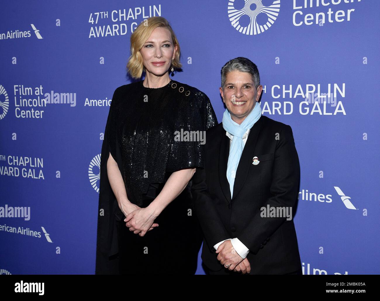 Honoree Cate Blanchett, left, and Film at Lincoln Center president ...
