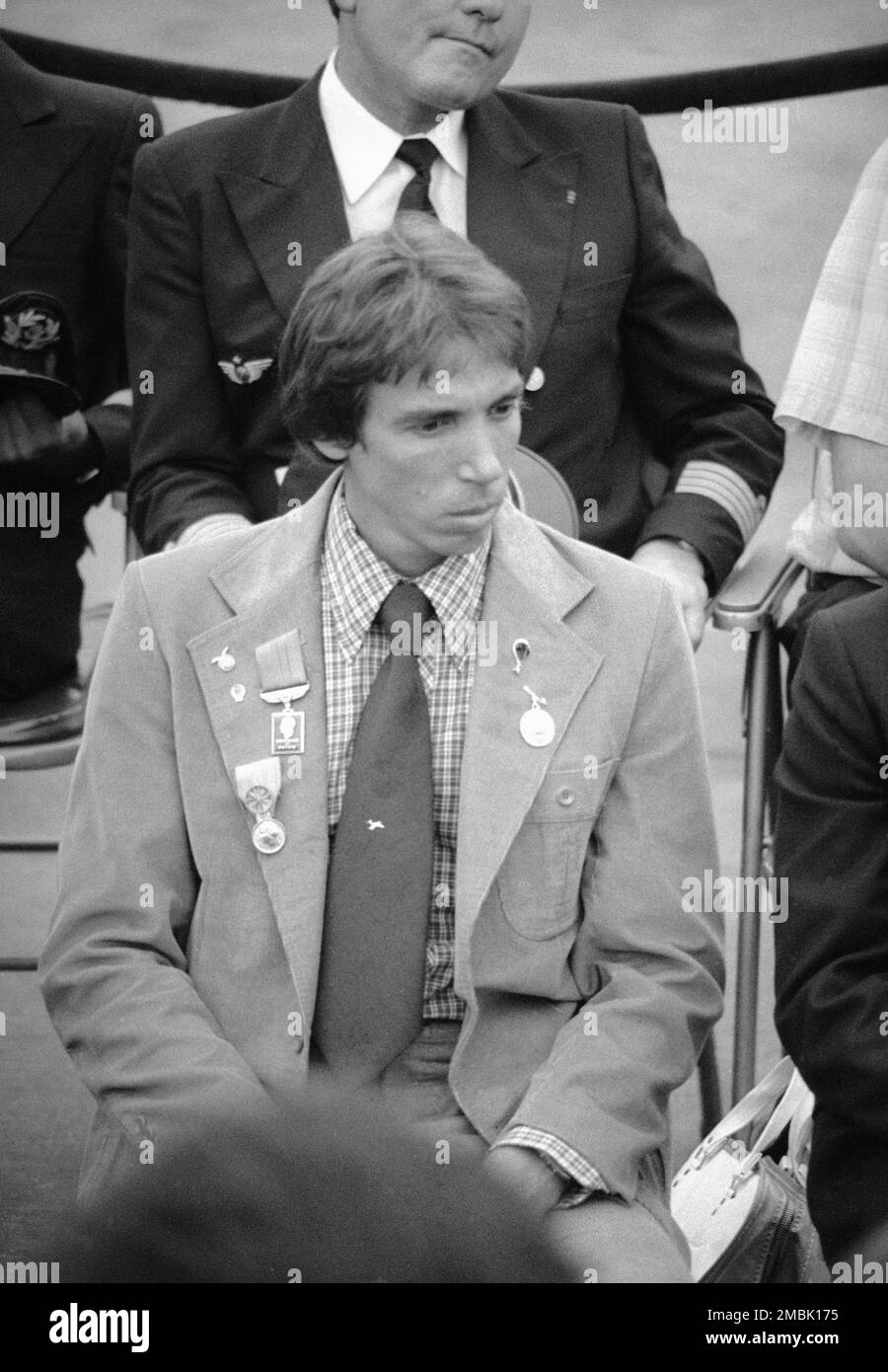 Larry Newman, one of the balloonists to make the first trans-Atlantic ...