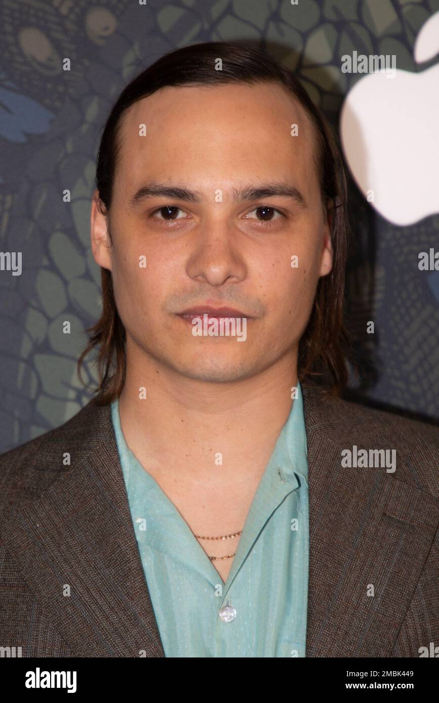 Frank Dillane poses for photographers for a special screening of The ...