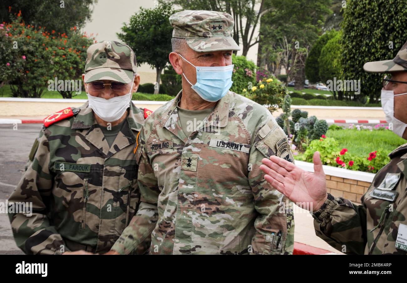 U.S. Army Maj. Gen. Andrew Rohling, Commanding General of Southern ...