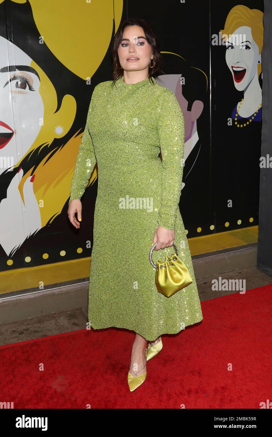Kathryn Gallagher attends the Broadway opening night of "Funny Girl" at ...