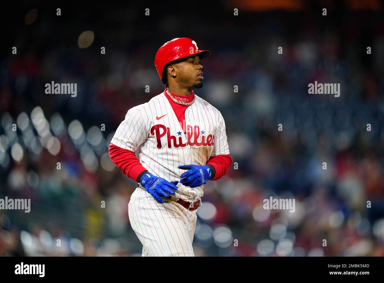 Philadelphia Phillies' Jean Segura plays during a baseball game, Sunday ...