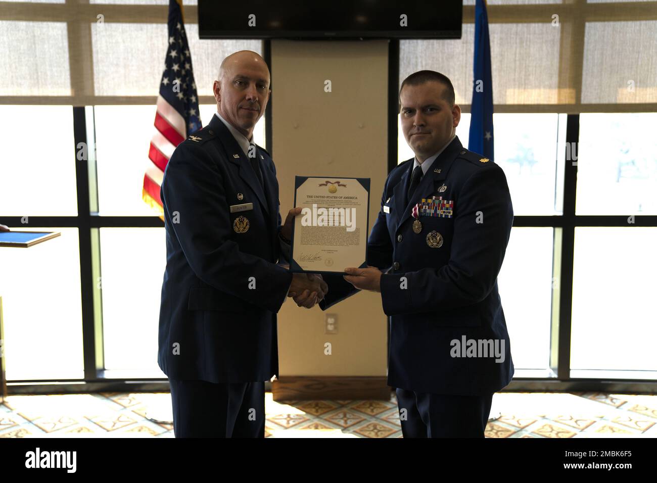 U.S. Air Force Col. William Hunter, 81st Training Wing commander ...