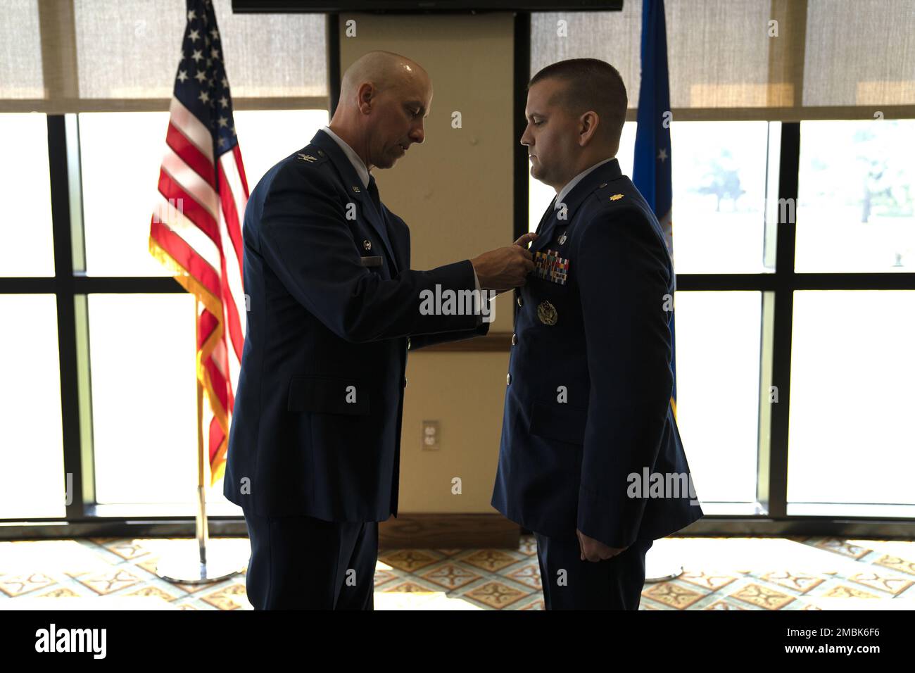 U.S. Air Force Col. William Hunter, 81st Training Wing commander ...