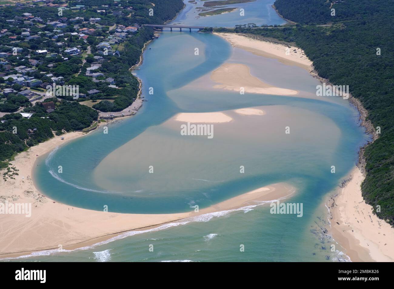 Aerial estuary south africa hi-res stock photography and images - Alamy