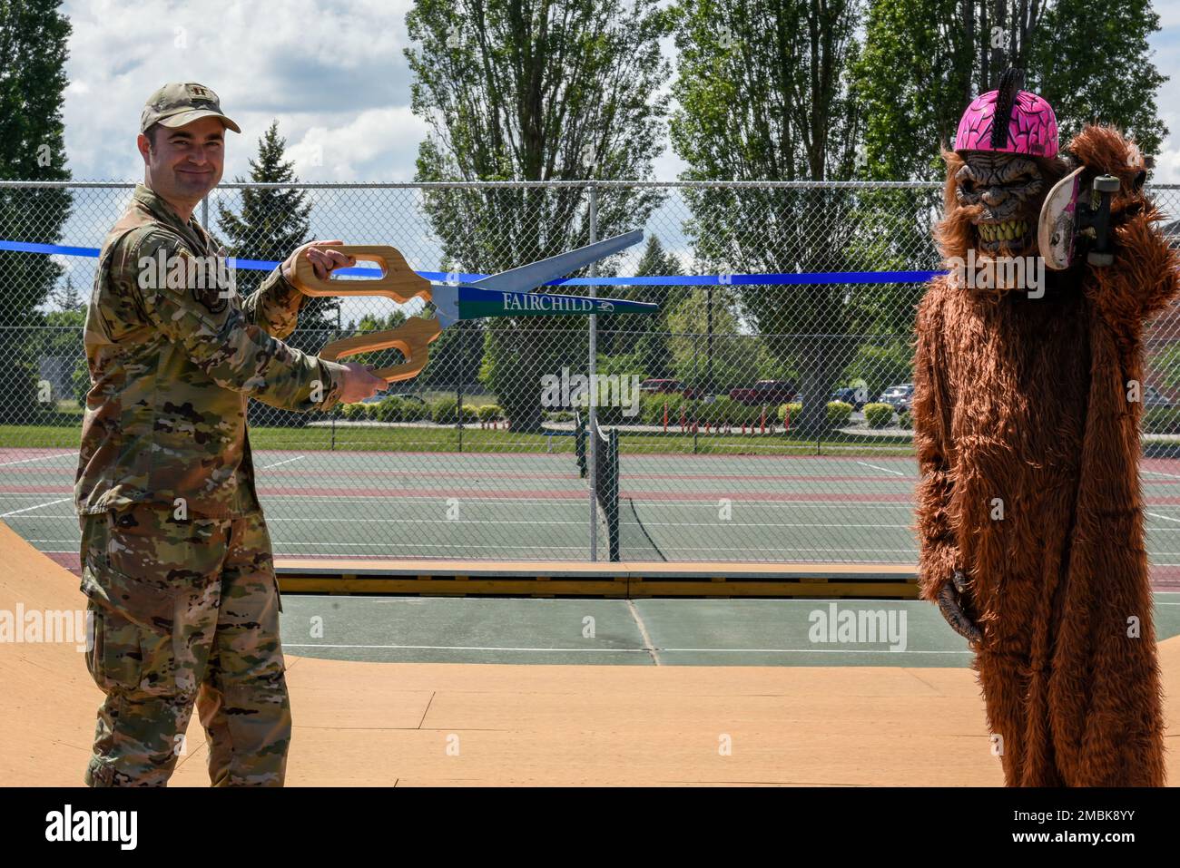 U.S. Air Force Capt. Robert Barrow, 92nd Force Support Squadron flight ...
