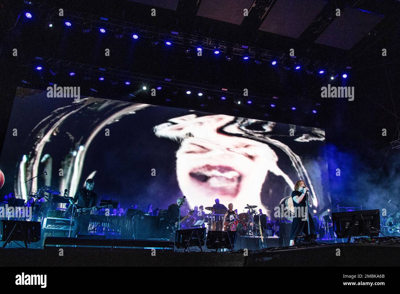 Danny Elfman performs at the Coachella Music & Arts Festival at the ...