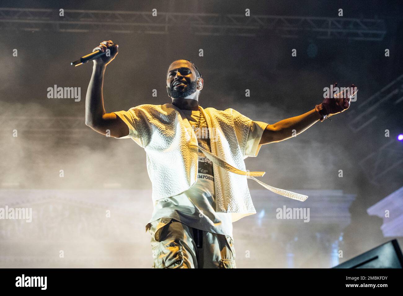 Big Sean performs at the Coachella Music & Arts Festival at the Empire ...