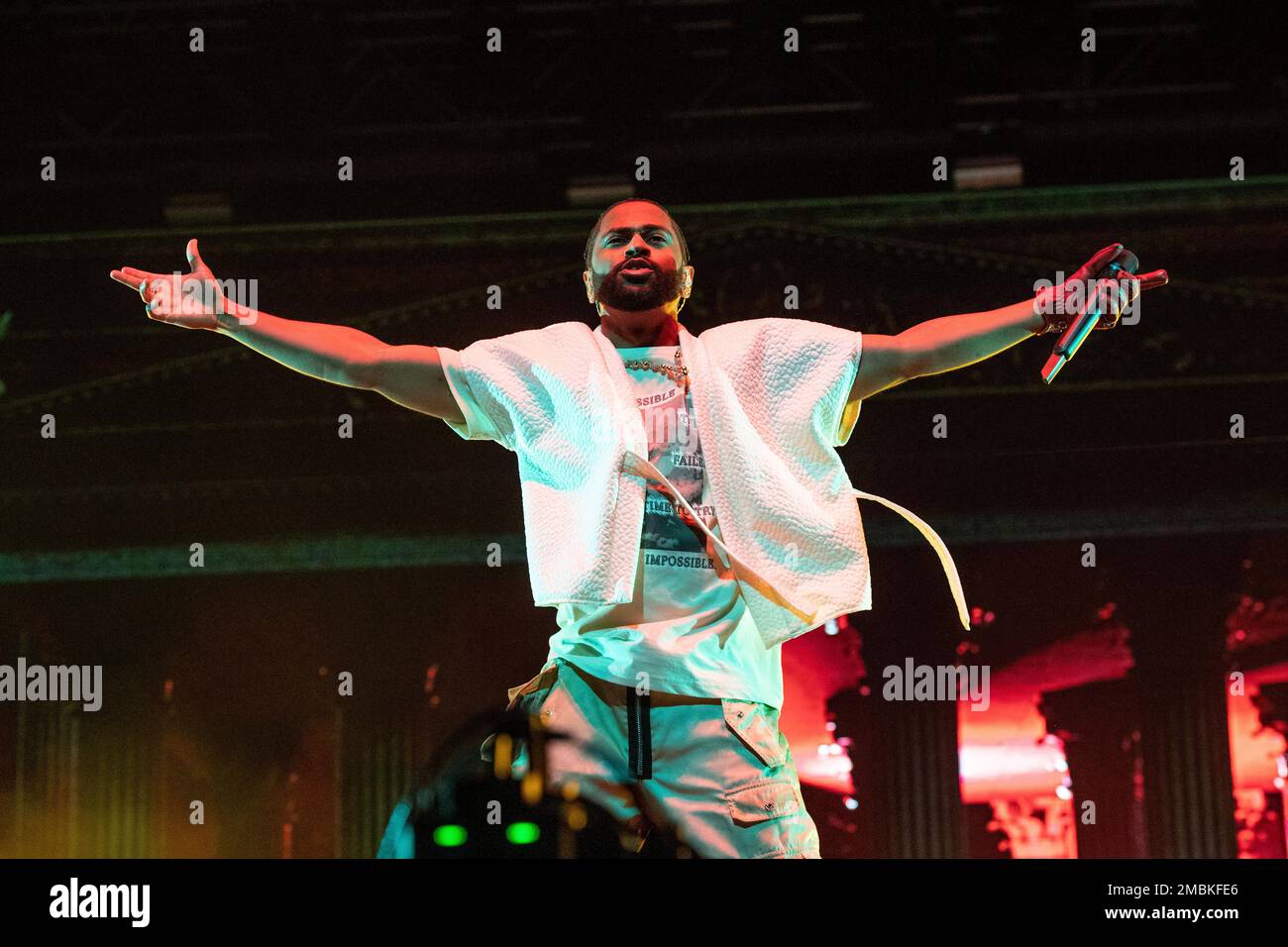 Big Sean performs at the Coachella Music & Arts Festival at the Empire ...