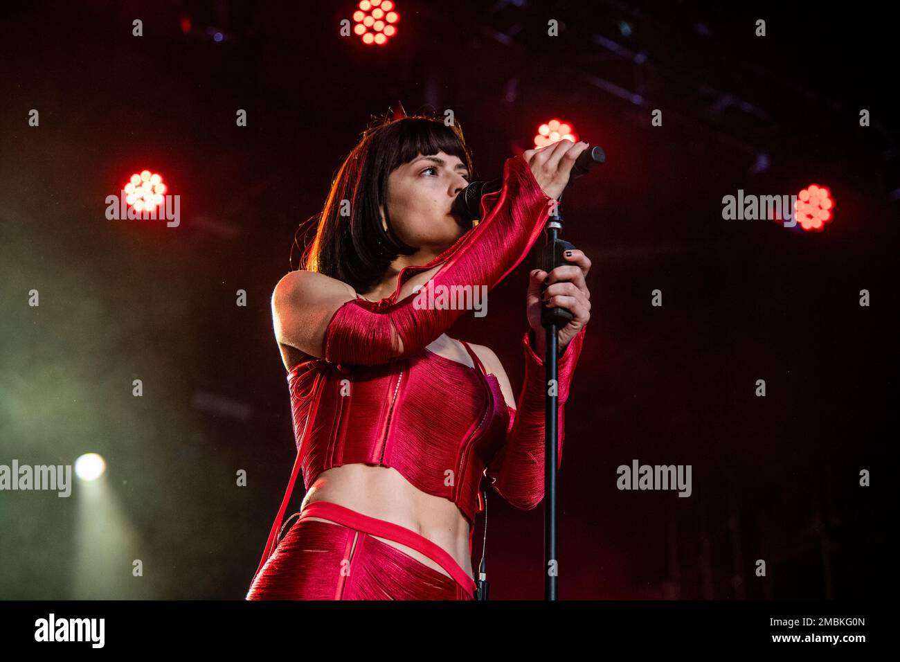 Maria Zardoya of The Marias performs at the Coachella Music & Arts ...