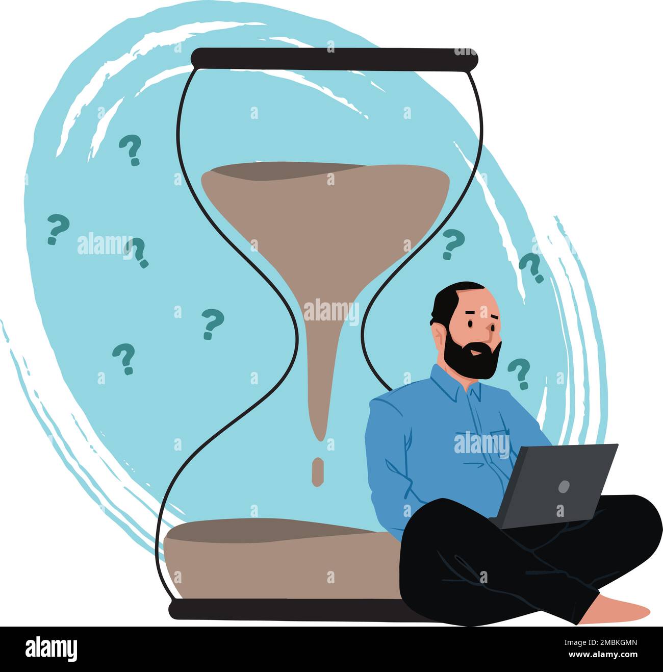 Cartoon business meeting Cut Out Stock Images & Pictures - Alamy