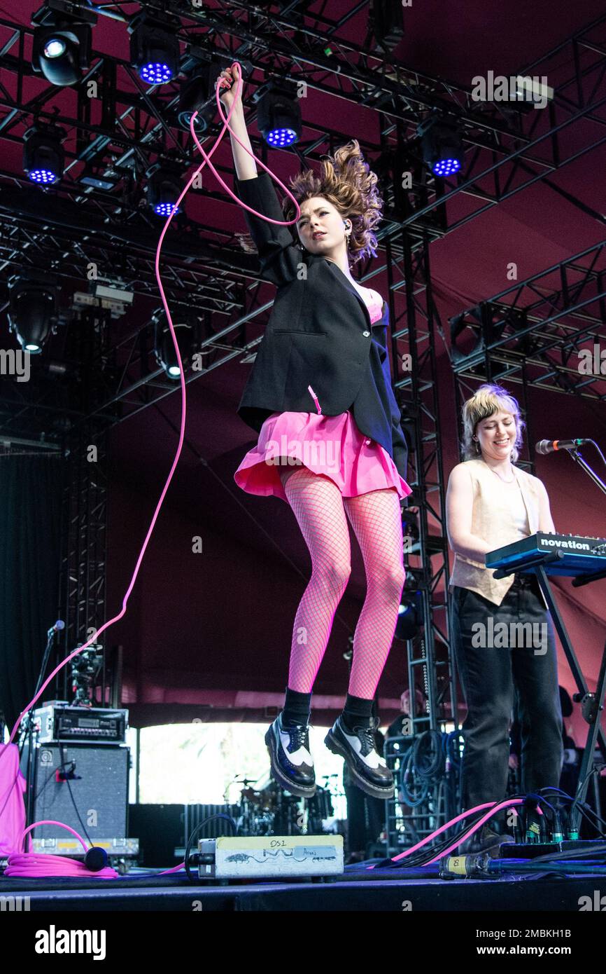 Lydia Night of The Regrettes performs at the Coachella Music & Arts ...