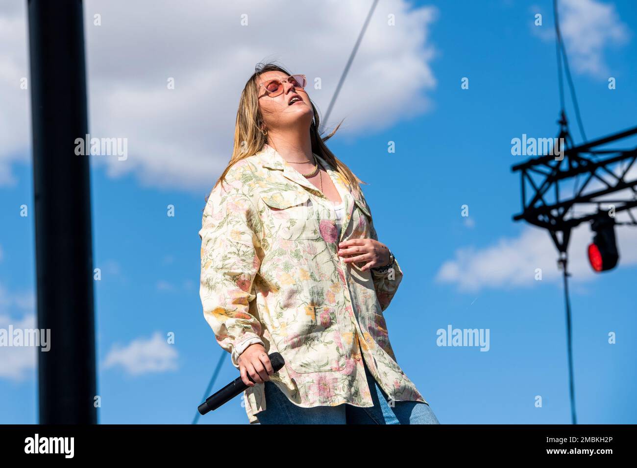 Chelsea Cutler performs at the Coachella Music & Arts Festival at the ...