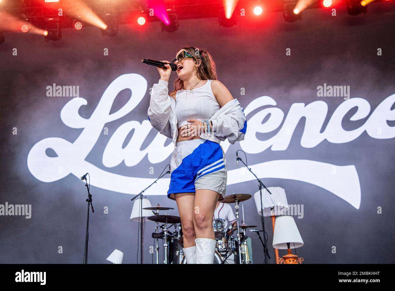 Gracie Lawrence of Lawrence performs at the Coachella Music & Arts ...