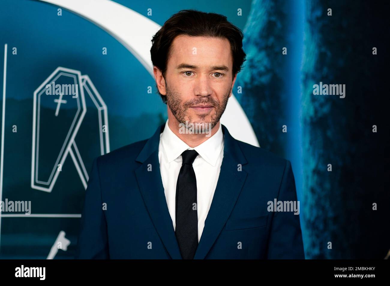 Tom Pelphrey attends the world premiere of the final episodes of "Ozark ...