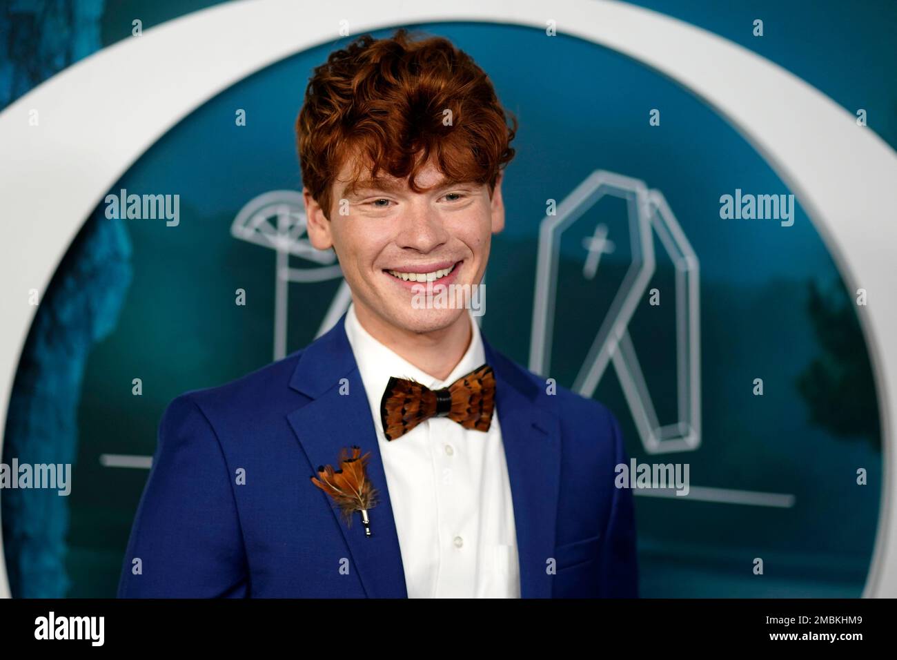 Carson Holmes attends the world premiere of the final episodes of "Ozark" at the Paris Theater ...