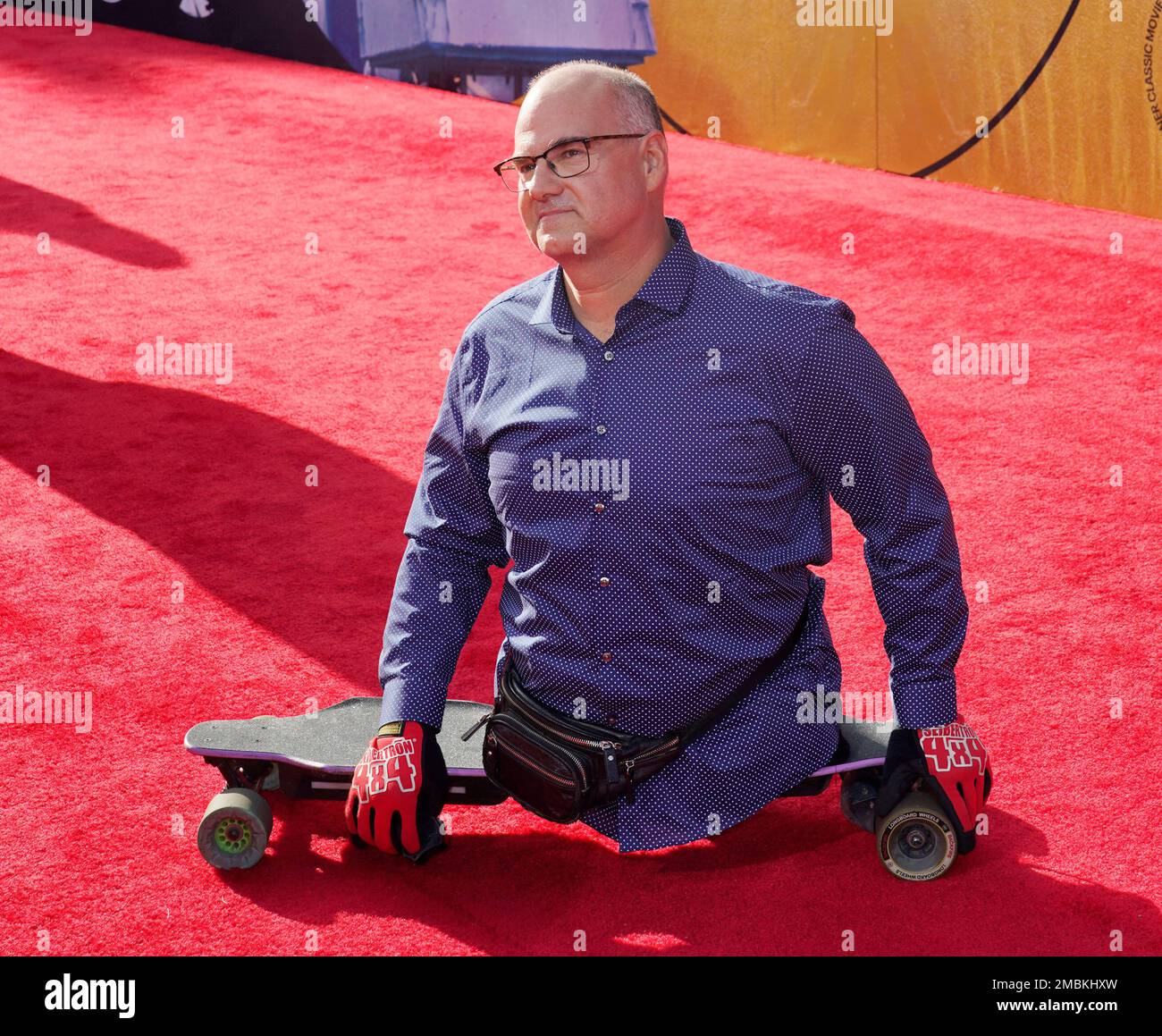 Matthew De Meritt, one of the performers who gave the E.T. character ...