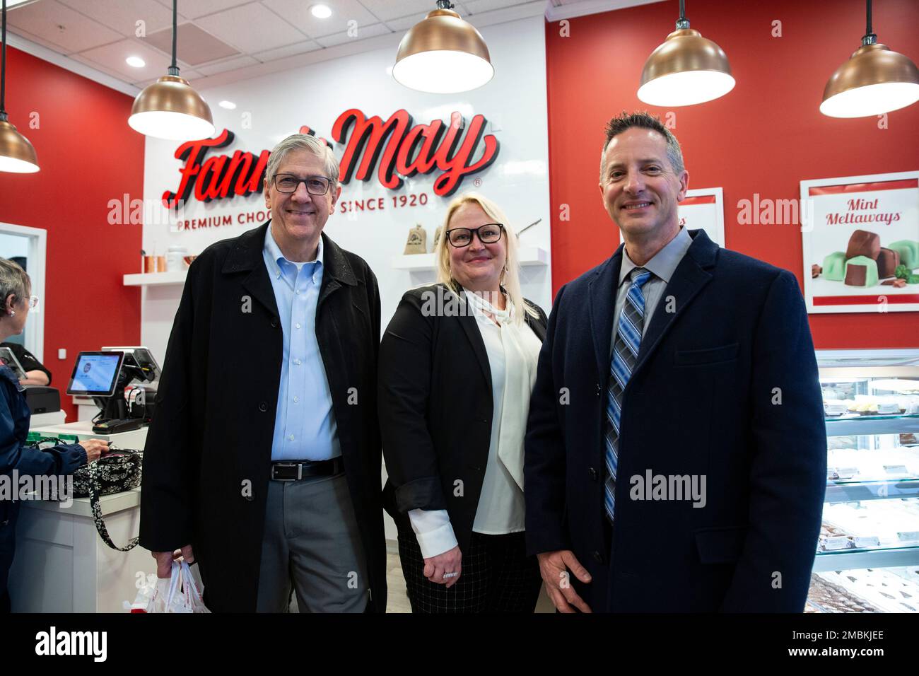 IMAGE DISTRIBUTED FOR FANNIE MAY - From left to right, Town of Normal ...