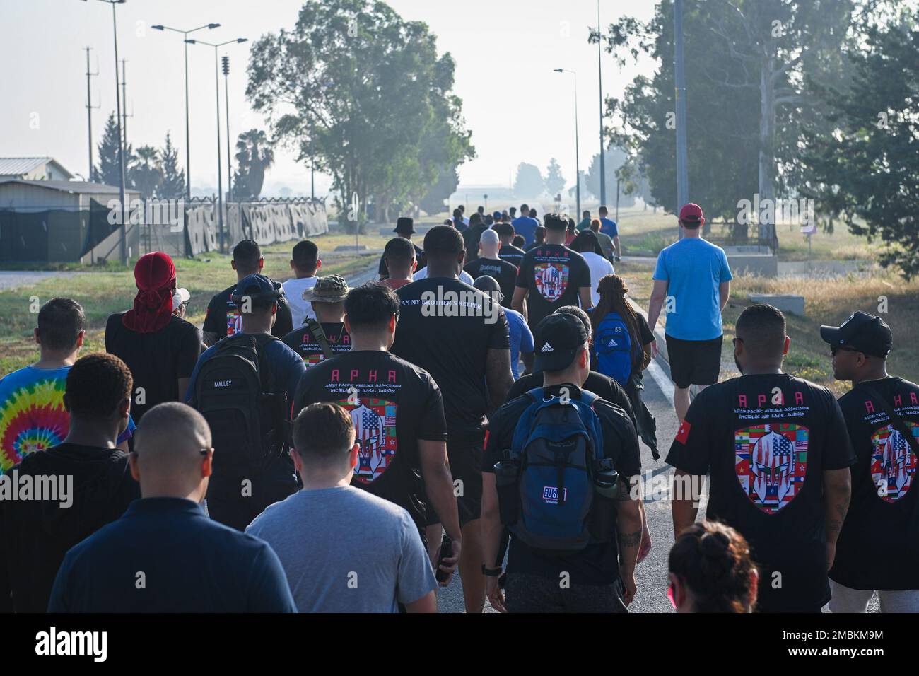 Members of the 39th Air Base Wing participate in the 2022 Million Man ...